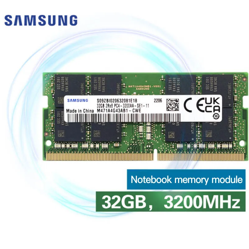 SAMSUNG-DDR4-RAM-4GB-8GB-16GB-32GB-Laptop-Memory-2666-3200MHz-1-2V-DRAM ...