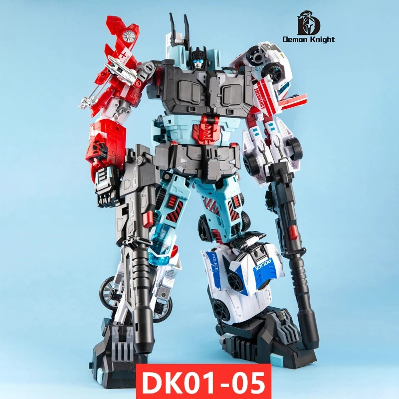 DK-figuras de Transformers Demon Knight agrandar, DK01-04, un conjunto, punto caliente, primeros ...