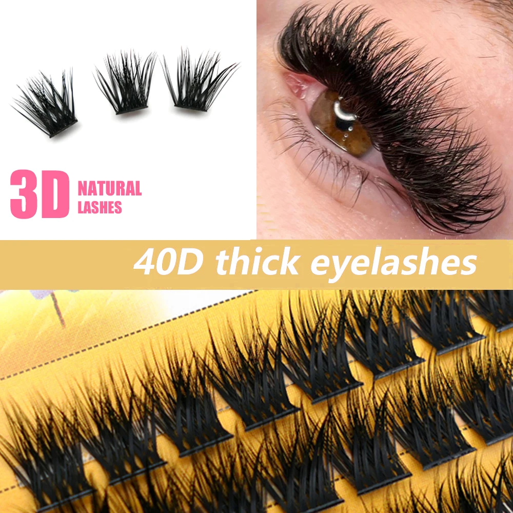 Anlinnet-1-box-36-bundles-of-40D-fake-eyelashes-Mink-Individual ...