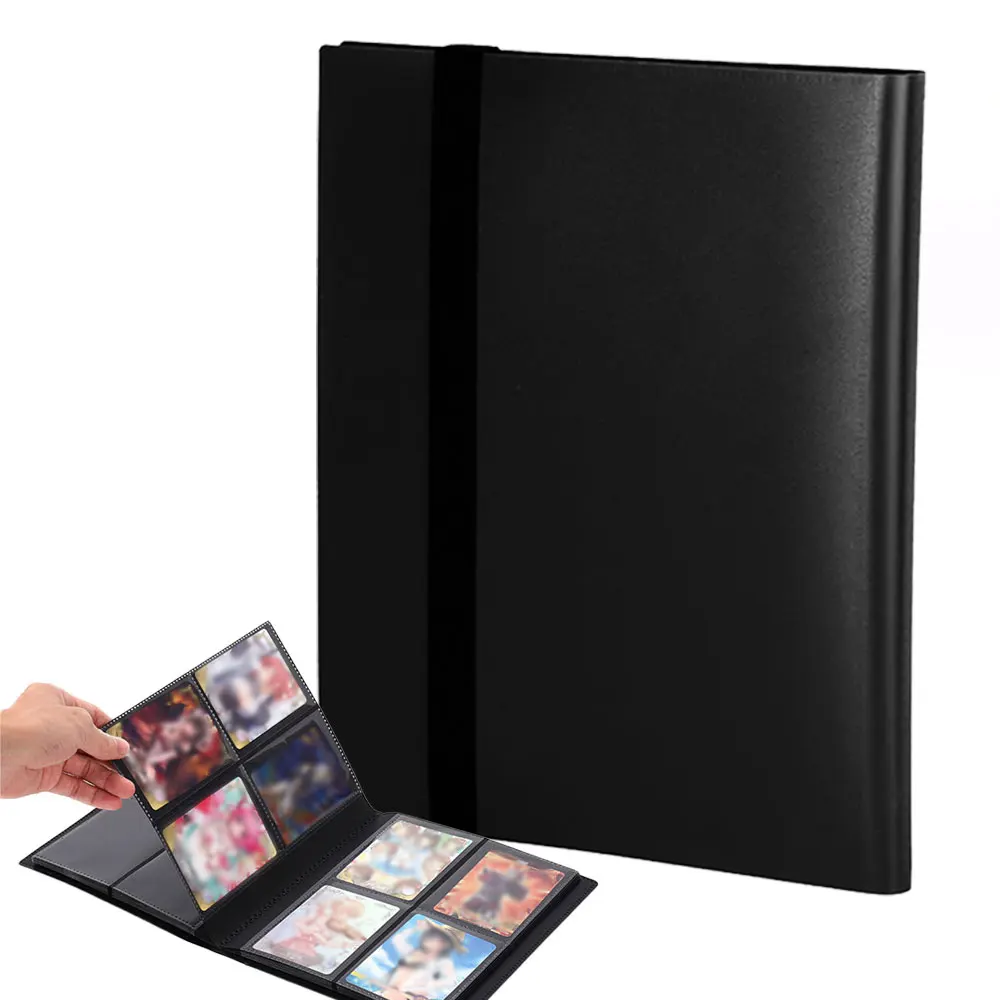 1Pcs-4-Pockets-Trading-Card-Carrying-Binder-Card-Collection-Binder-for ...