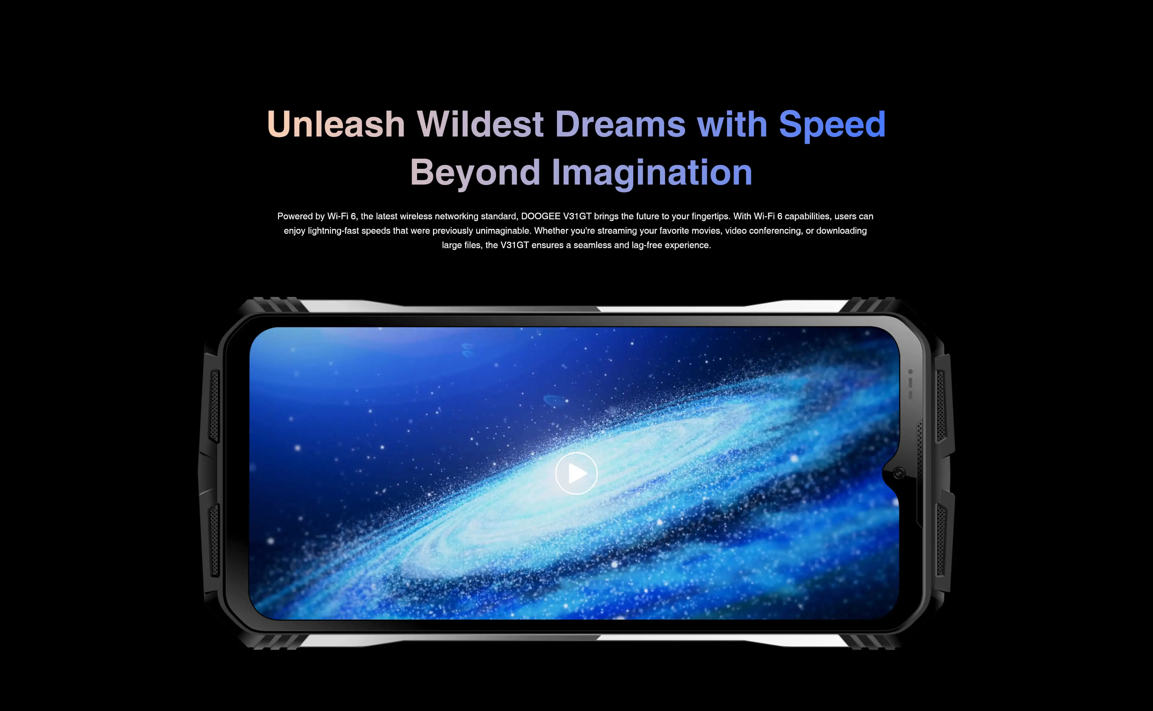 DOOGEE V31GT 10800mAh 66W Fast Charging 12GB+256GB Rugged Phone 6.58 ...