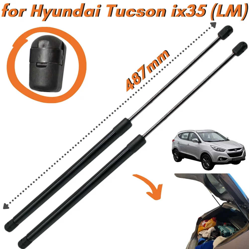 Qty-2-Trunk-Struts-for-Hyundai-Tucson-ix35-LM-SUV-2009-2015-487mm-Rear ...