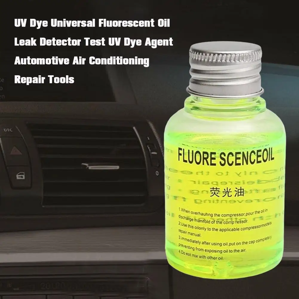 60ML UV Dye Universal Fluorescent Oil Leak UV Conditioning Dye Test ...