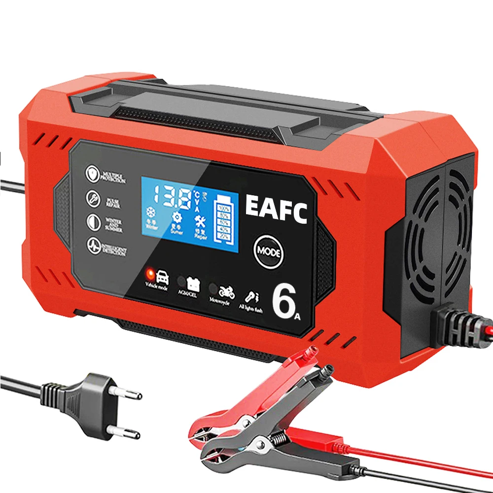 Car-Battery-Charger-12V-6A-Intelligent-Fast-Charging-Pulse-Repair-Type ...