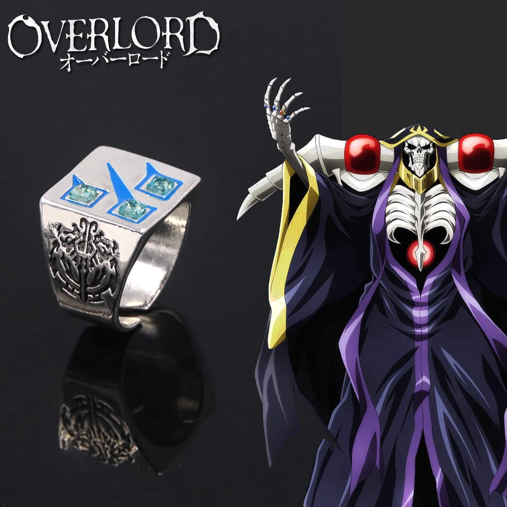 Anel-Cosplay-Overlord-para-Homens-e-Mulheres-Vestido-Ainz-Ooal-Momonga ...