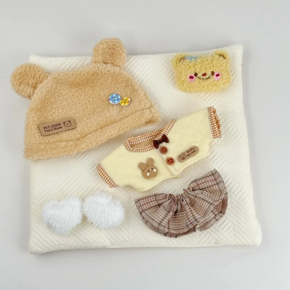 Princess-Dress-Butter-Bear-Rabbit-Cute-20cm-Cotton-Doll-Clothes-Kids ...