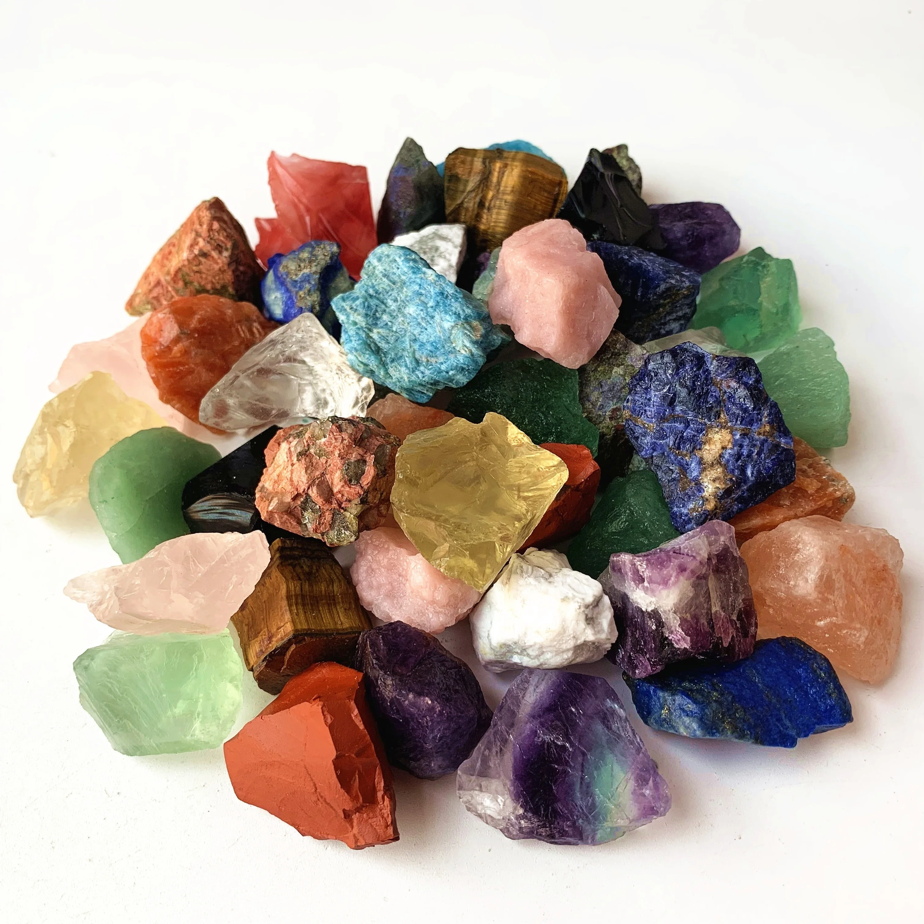Large-Size-Mixed-Rare-Natural-Crystal-Gemstones-Crystals-Raw-Rough ...