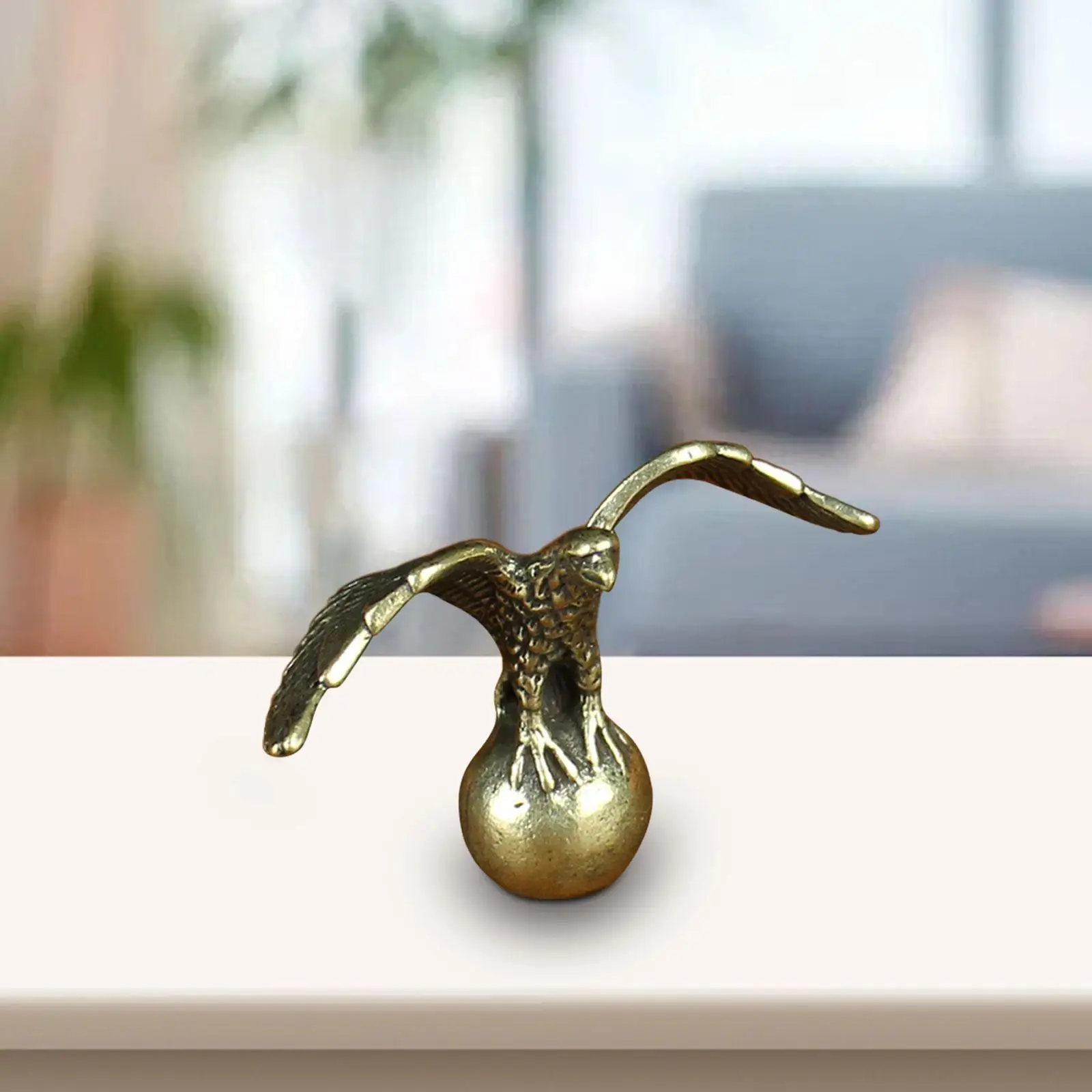 Copper Eagle Statue Retro Housewarming Gift Sculpture Creative Small ...