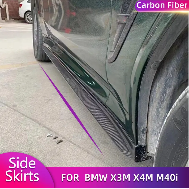Car-Side-Skirts-Body-Kit-For-BMW-X3M-X4M-M40i-Sport-Utility-4-Door-2019 ...