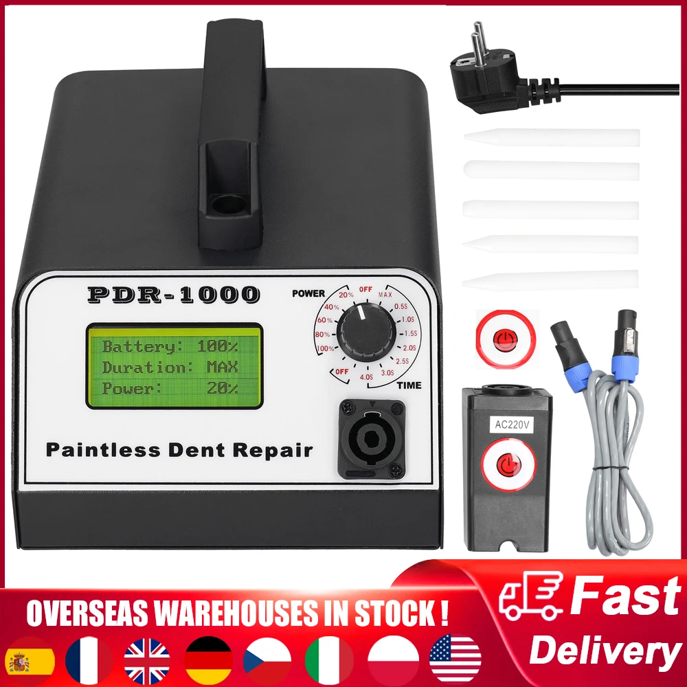 PDR-1000-Car-Paintless-Dent-Repair-Machine-Auto-Body-Dent-Repairing ...