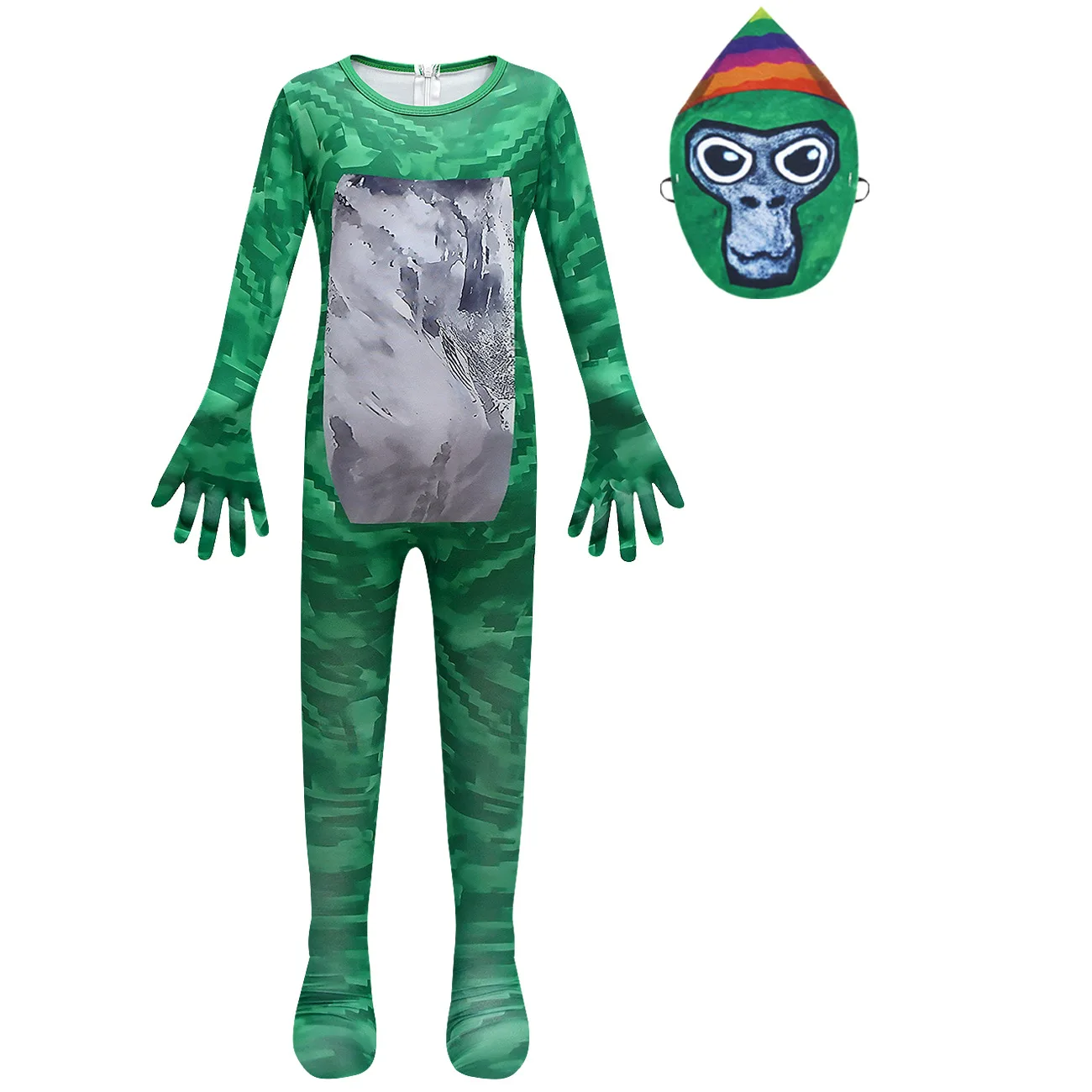 Gorilla-Tag-Kids-Game-Cosplay-Costume-with-Mask-Boys-Girls-Anime ...