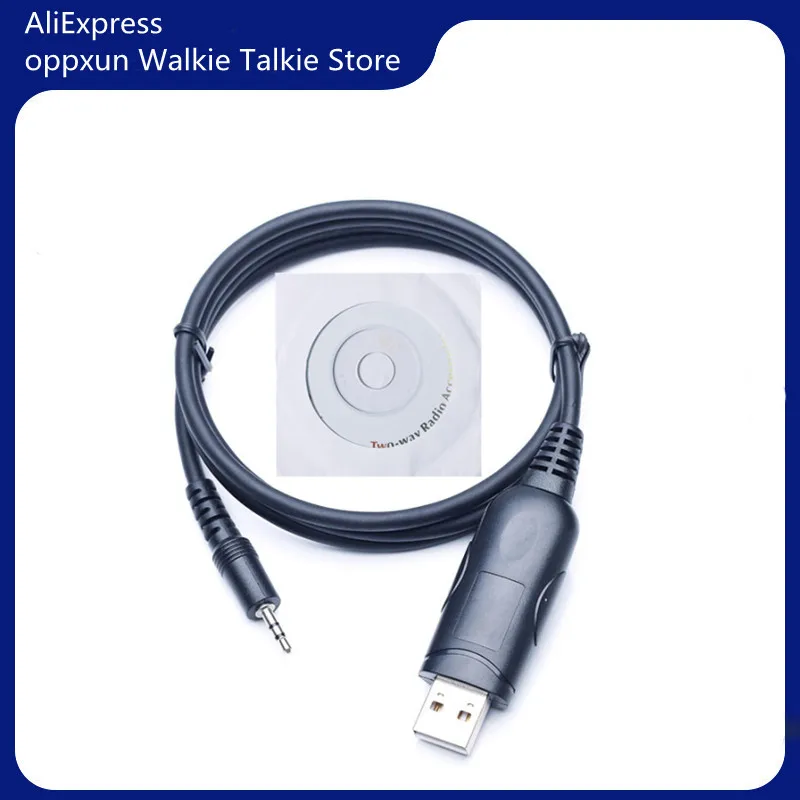 OPPXUN Cable de programación USB para walkie talkie, para Motorola ...