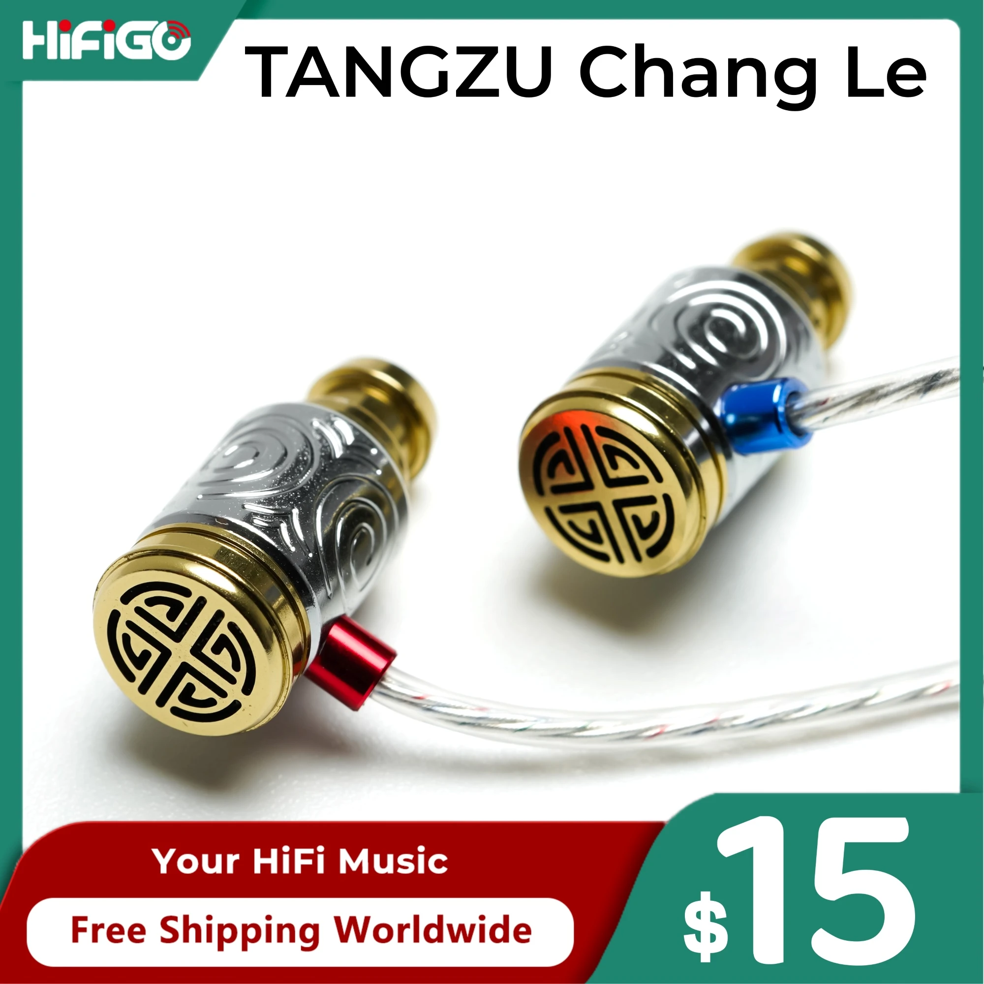 Tangzu Princess Chang Le 6mm Dynamic Driver In-ear Monitor Earphones ...