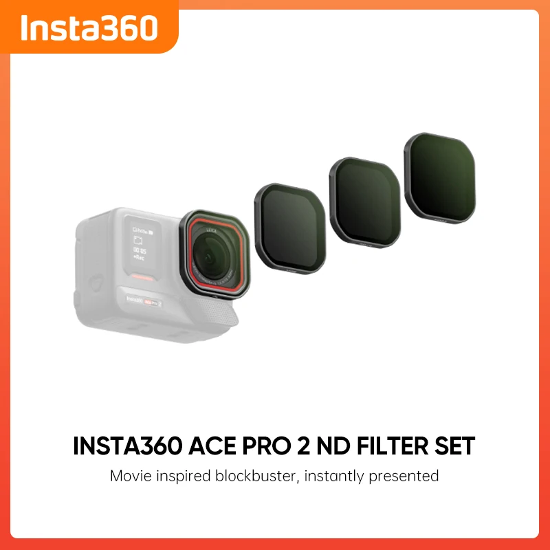 Insta360 Ace Pro 2 ND Filter Set ND8 ND16 ND32 PL Neutral Density Lens ...