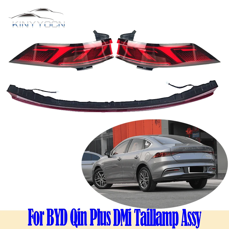 For-BYD-Qin-Plus-DMi-EV-LED-Rear-Light-Tail-Light-Tail-Lamp-Taillight ...