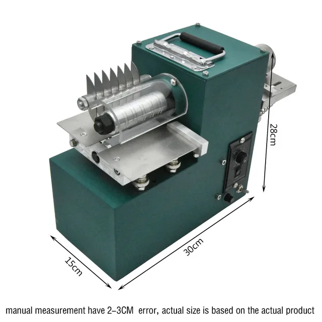 Electric Heat Edge Creaser Machine 110V-220V Double Head Leather ...