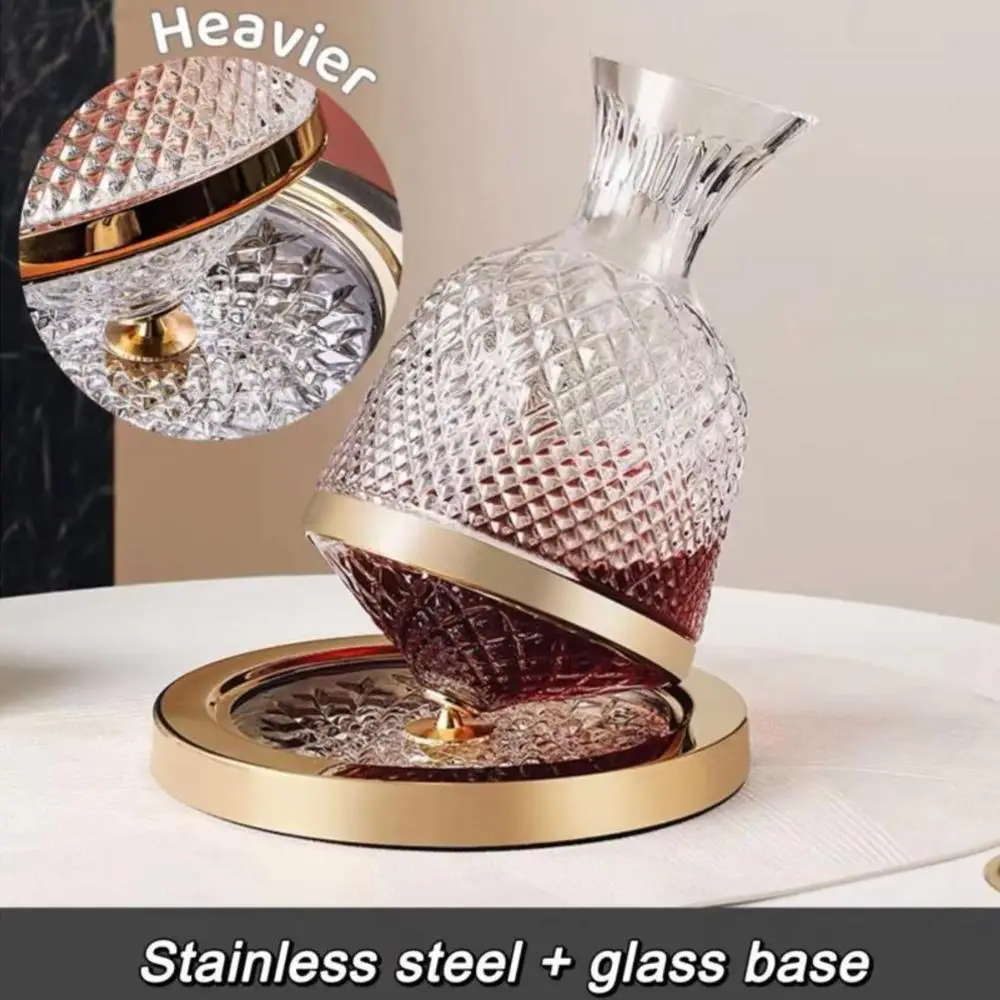 Wine Crystal Bottle Decanter | 1500ml Crystal Wine Decanter - 360 ...