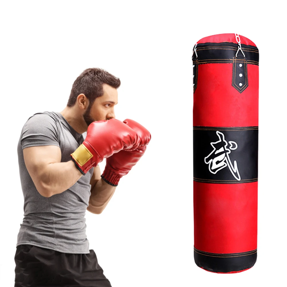 Bounce-Back-Sandbag-Haing-Pressure-Relief-Boxer-Target-Bag-with-Metal ...