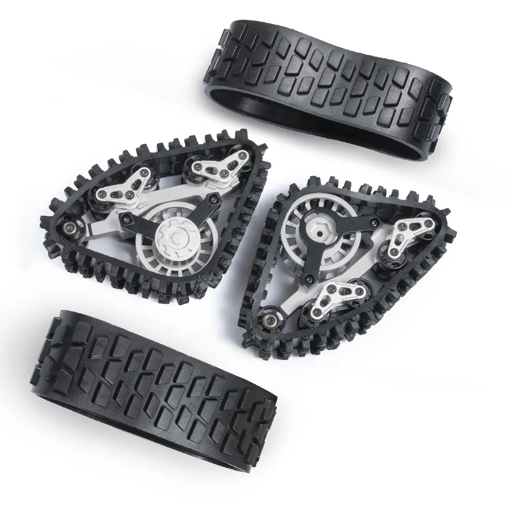 1-pair-Aluminum-Alloy-Snow-track-wheel-Conversion-Tire-for-1-10-Rc ...