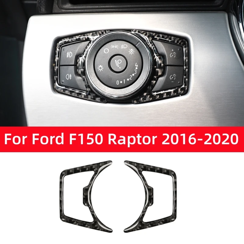 For Ford F150 Raptor 2016-2020 Car Accessories Carbon Fiber Interior ...
