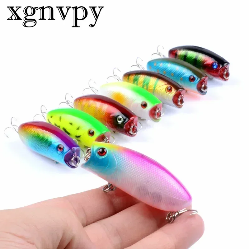 xgnvpy-Luya-Bait-New-8-Color-Wave-Fishing-Bait-Water-Surface-Bionic ...