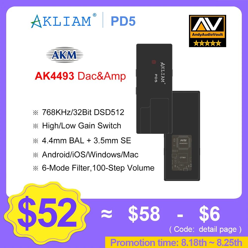 AkLIAM-PD5-AK4493SEQ-USB-Dac-Hifi-Portable-USB-Dac-Amp-4-4mm-Balanced-3 ...