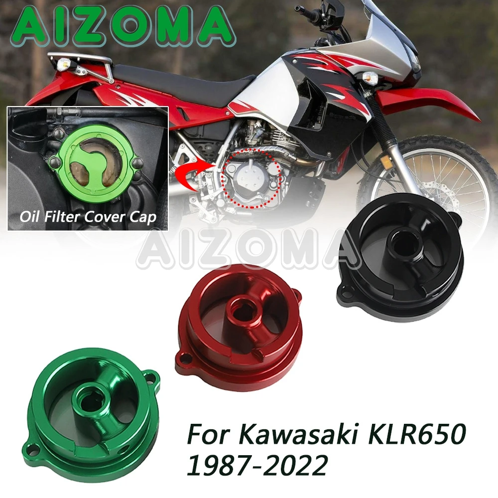Motorcycle-Transparent-Oil-Filter-Cover-Cap-Aluminum-For-Kawasaki ...