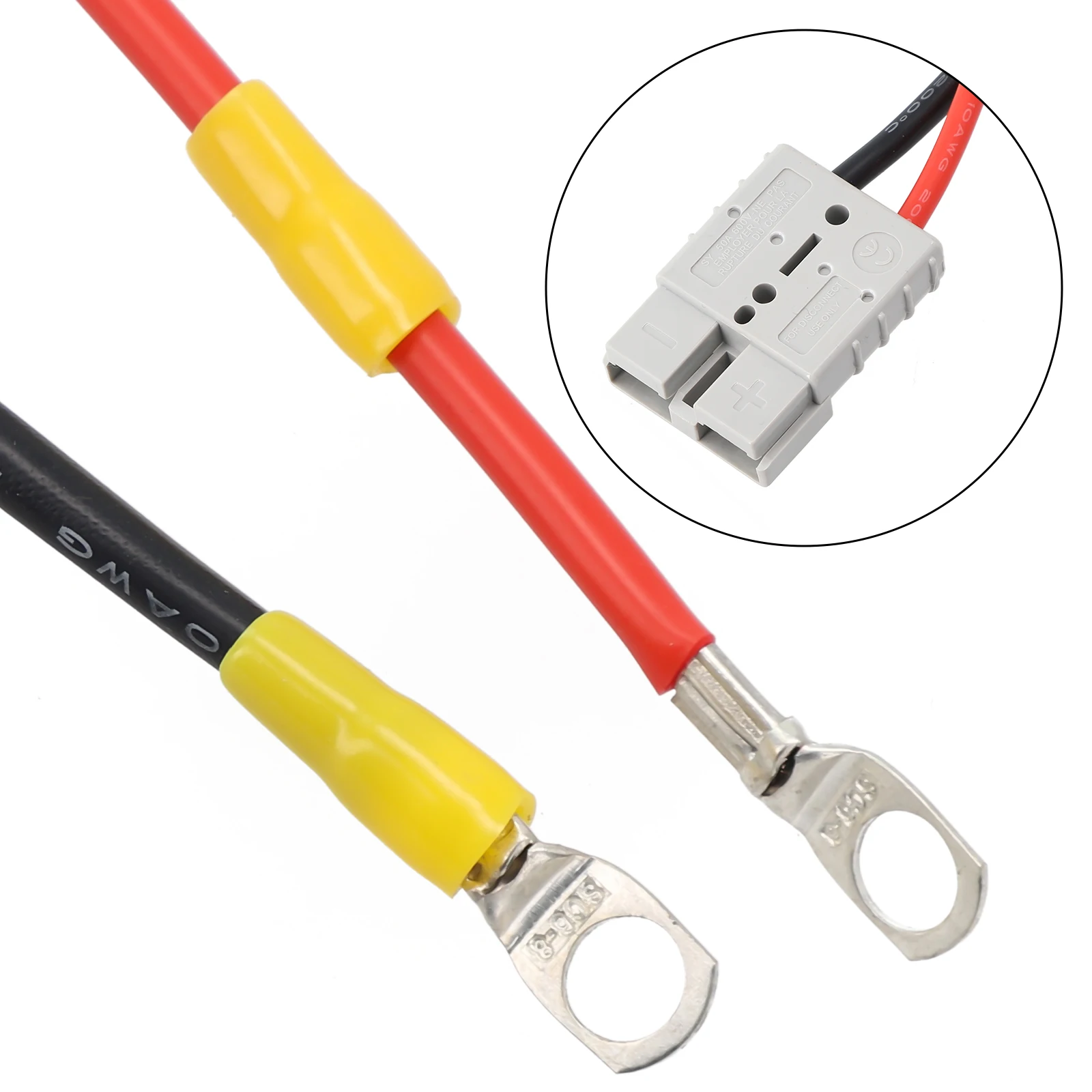 10AWG-50Amp-Power-Connector-Double-Pole-Forklift-Conductive-Charger ...