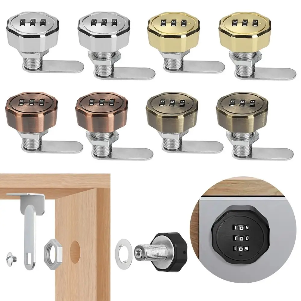 Cabinet-Mailbox-Password-Locker-3-Digital-Code-Combination-Lock ...