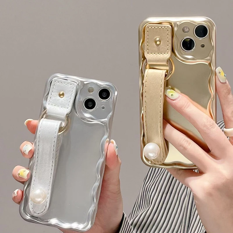 Luxury-Electroplated-Gold-Silver-Phone-Case-For-iPhone-14-13-12-11-Pro ...