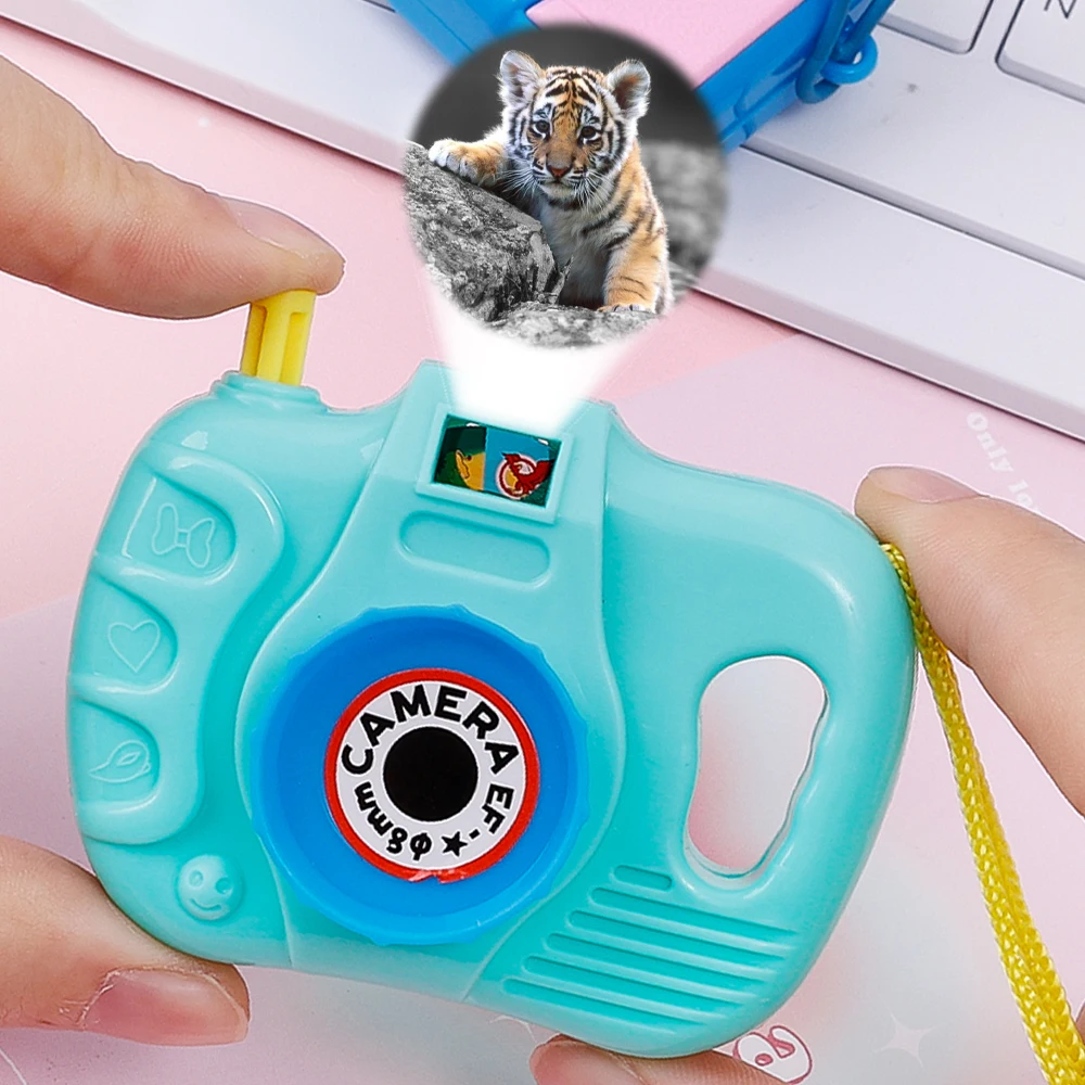 1-4Pcs-Kids-Mini-Cartoon-Animal-Pattern-Camera-Toy-Projection-Camera ...