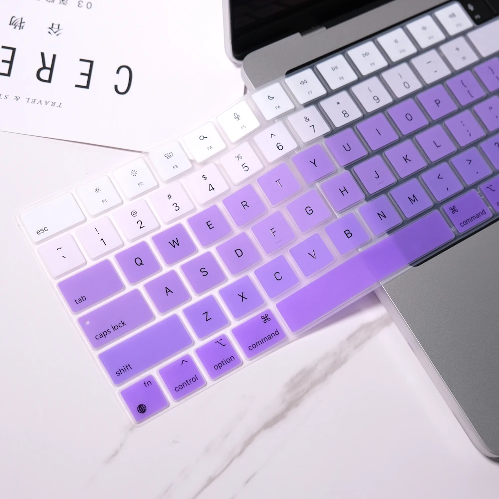 Macbook Keyboard Cover Purple