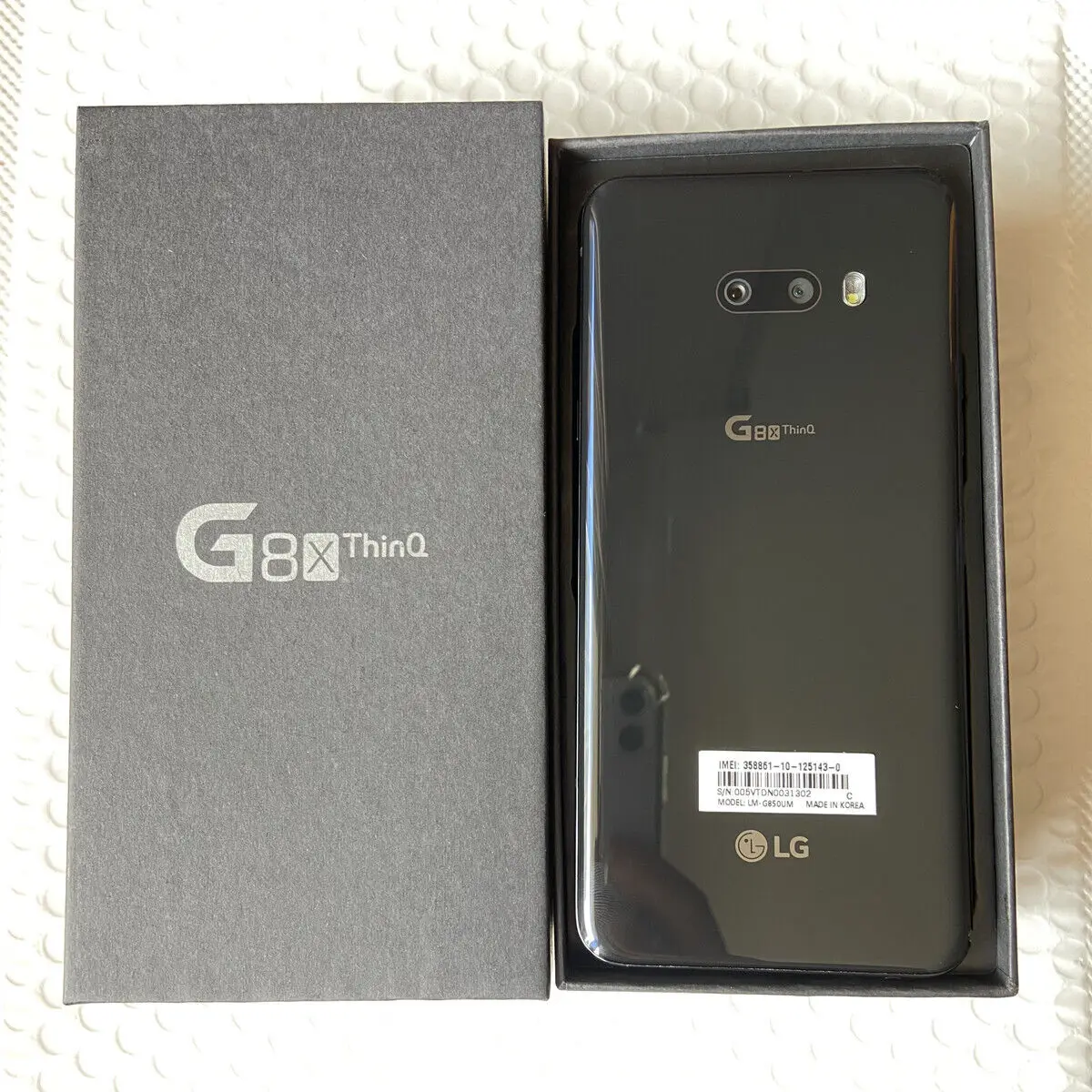 Original Unlocked LG G8X ThinQ Smartphone 6.4” Octa Core 6GB RAM 128GB ...