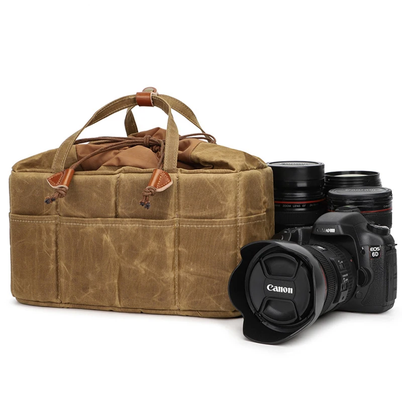 Photography-DSLR-Canvas-Portable-Inner-Liner-Inserts-Campartment-Camera ...