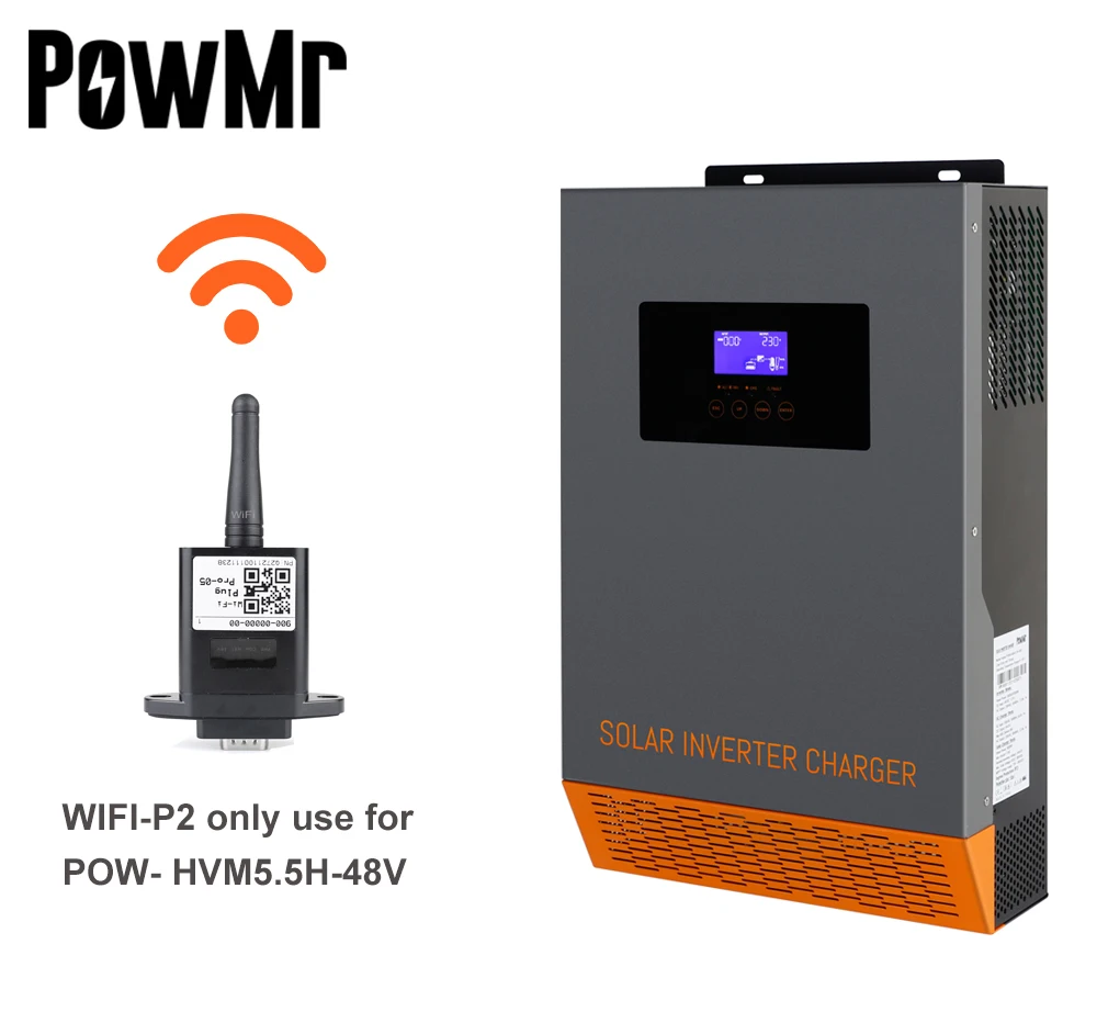 Powmr Vezeték Nélküli Wifi Modul 5,5 Kw/5,5 Órás Grid Napenergia-Hibrid ...