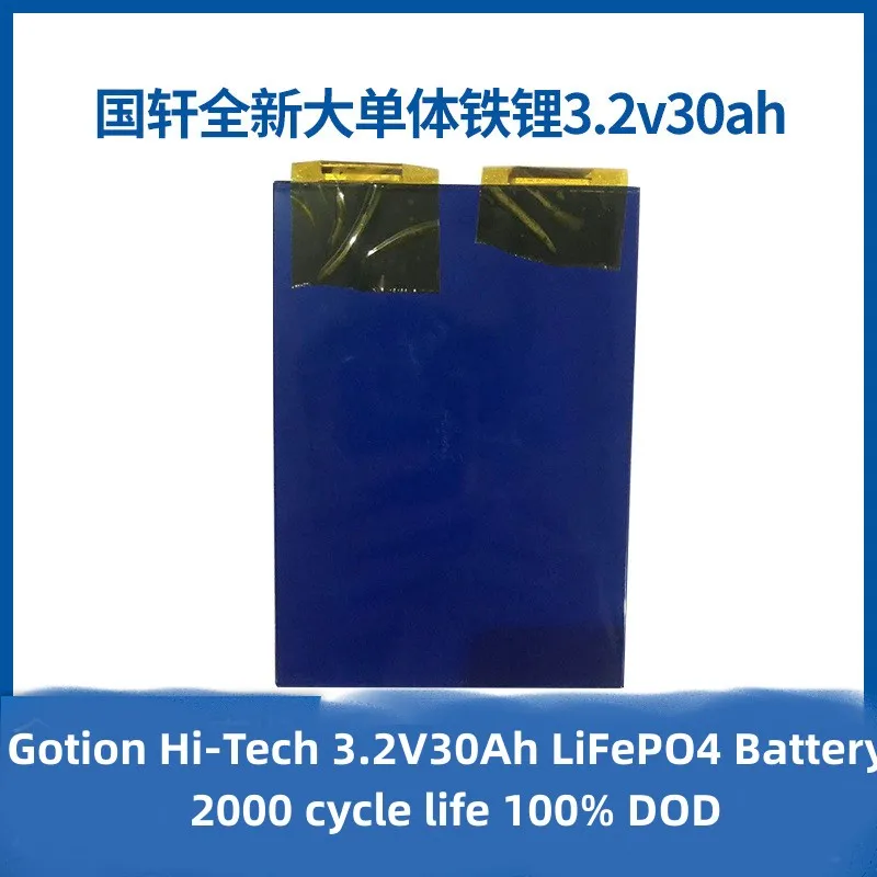 Gotion Hi-tech 3.2v30ah Lithium Iron Square Ifp20100140 Monomer Lifepo4 ...