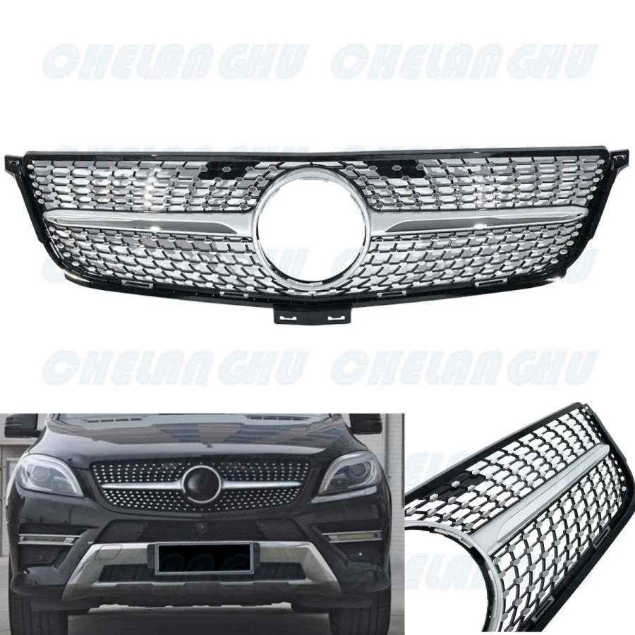 For Benz W166 ML63 AMG ML350 ML400 ML550 2012 2013 2014 2015 Front ...