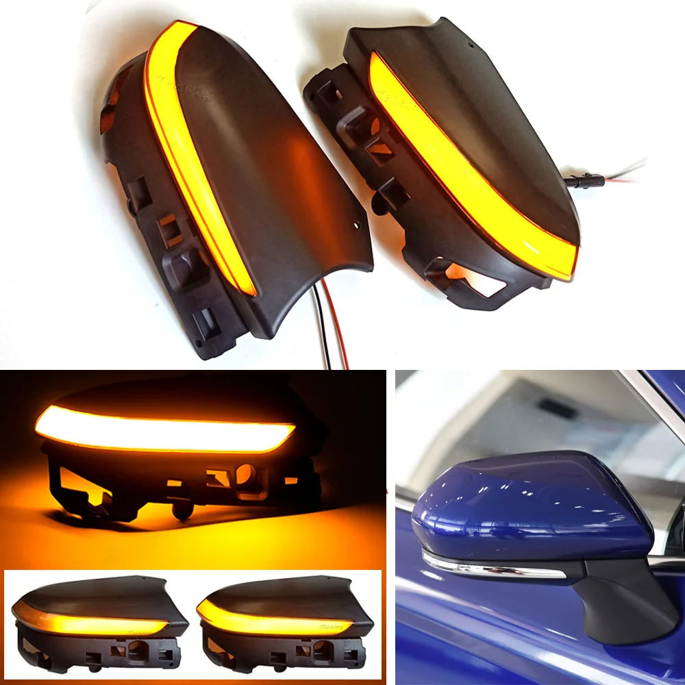 LED-Dynamic-Side-Mirror-Sequential-Indicator-Light-For-Toyota-Camry ...