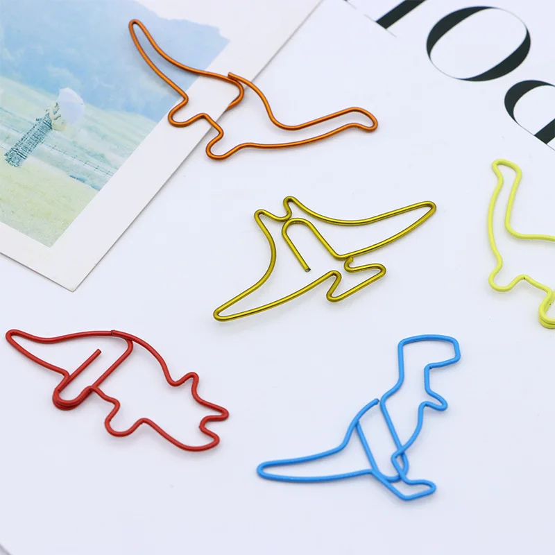Binder Clip Dinosaur