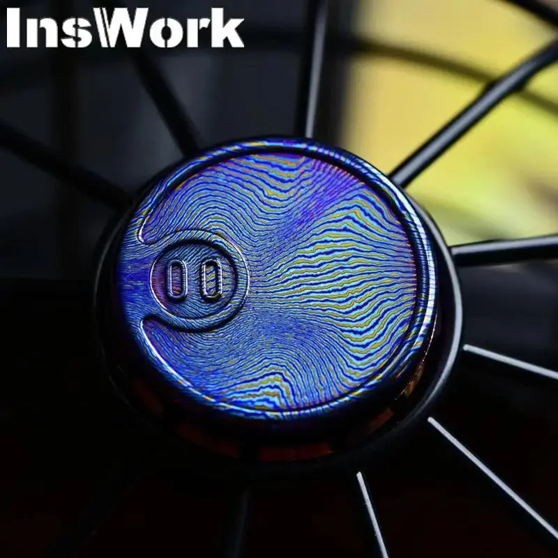 YEDC-Double-sided-Ratchet-Titanium-Damascus-Pig-Coin-Haptic-Coin ...