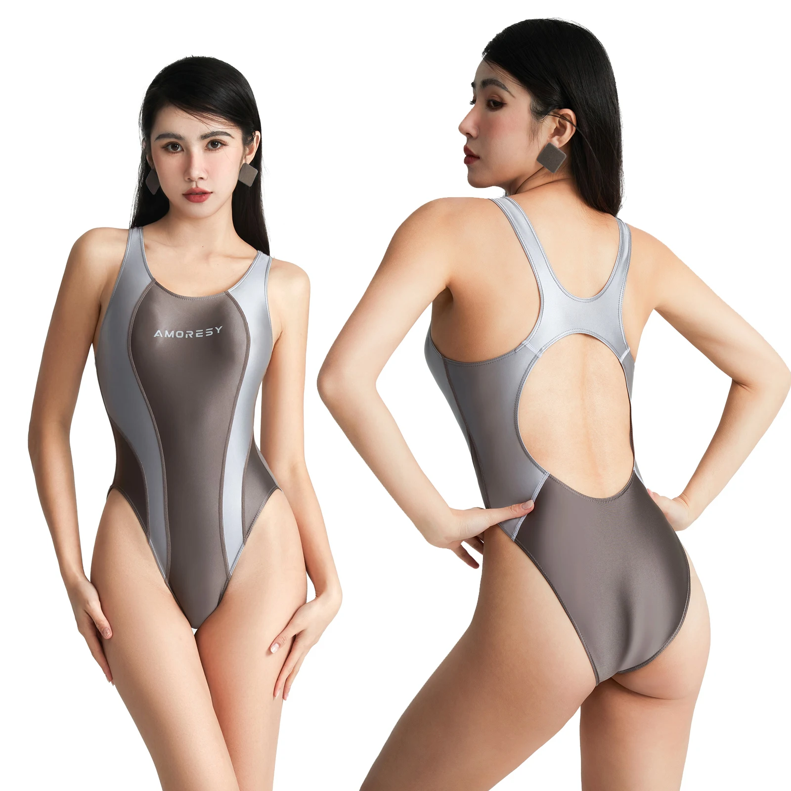 AMORESY-High-Quality-Hot-Spring-Resort-Bath-Beach-Wear-Slimming-One-piece-Competitive-Swimsuit ...