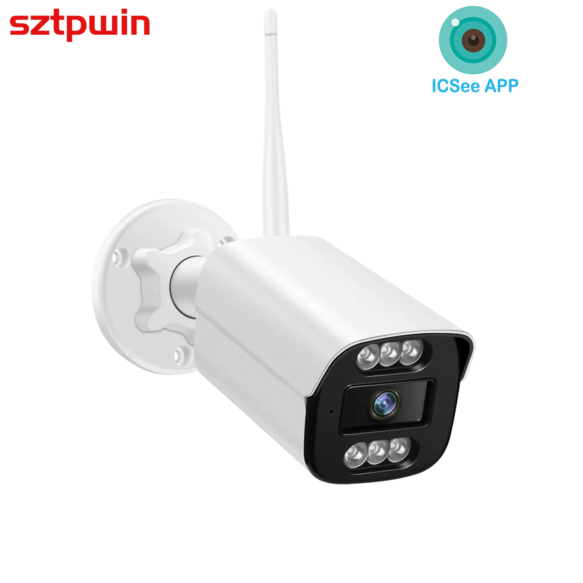 ICSee-Cam-ra-IP-de-s-curit-vision-nocturne-IR-5MP-HD-audio-en-plastique ...