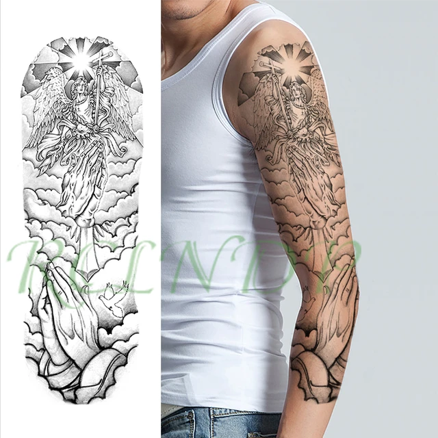 Angels Sleeve Tattoo Designs