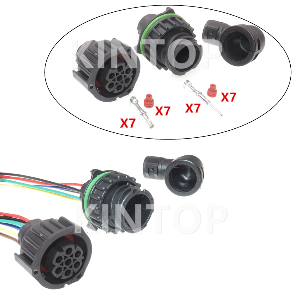 1-Set-7-Pins-968421-1-965570-1-Car-FogLamp-Waterproof-Connector-Auto ...