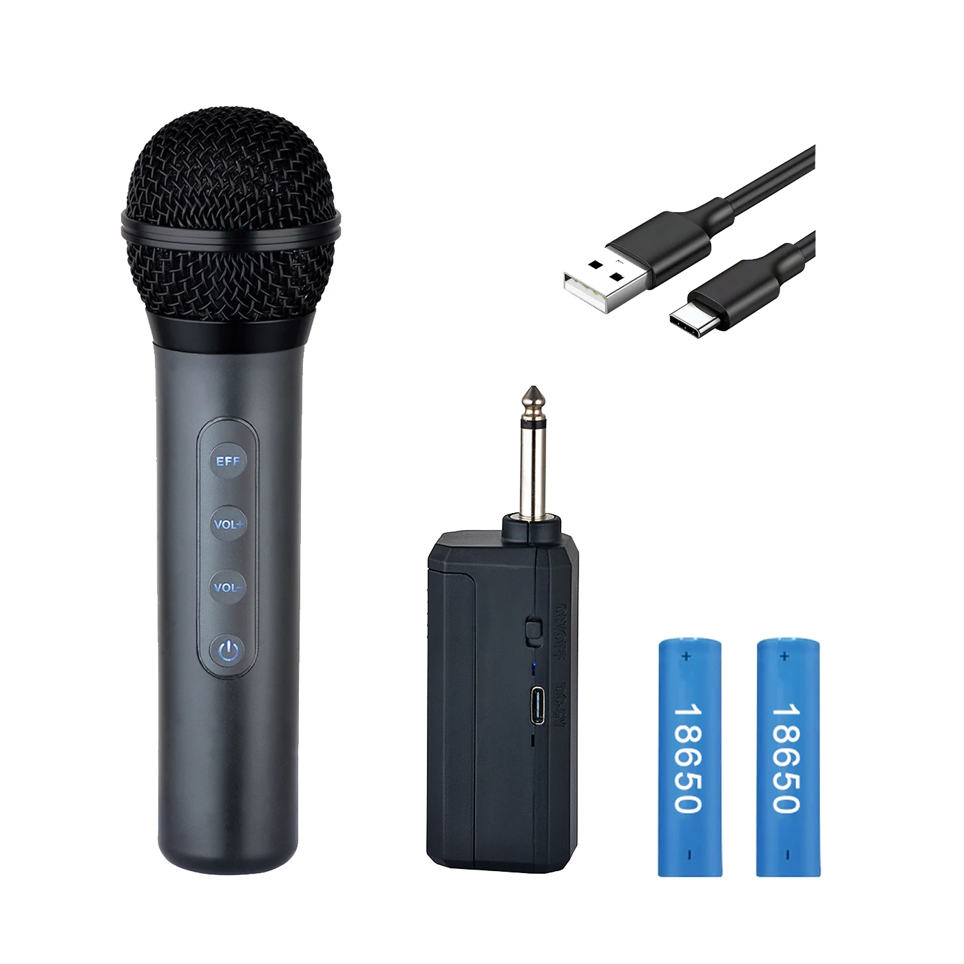 Heikuding-2-4G-Universal-Wireless-Microphone-Handheld-Karaoke ...
