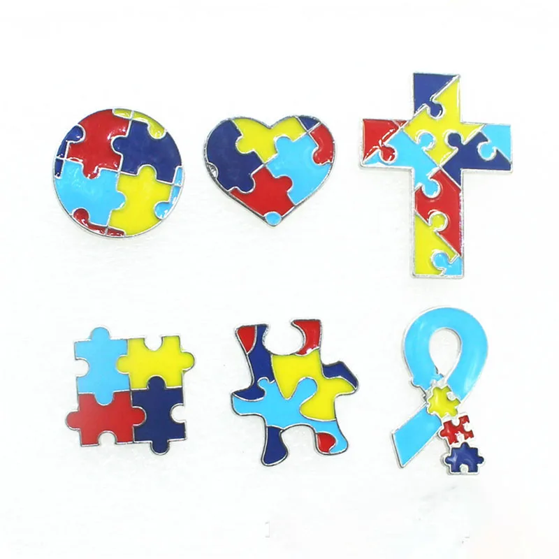 5pc Autism Pin for Autism Awareness Bulk Autism Awareness Lapel Pin ...