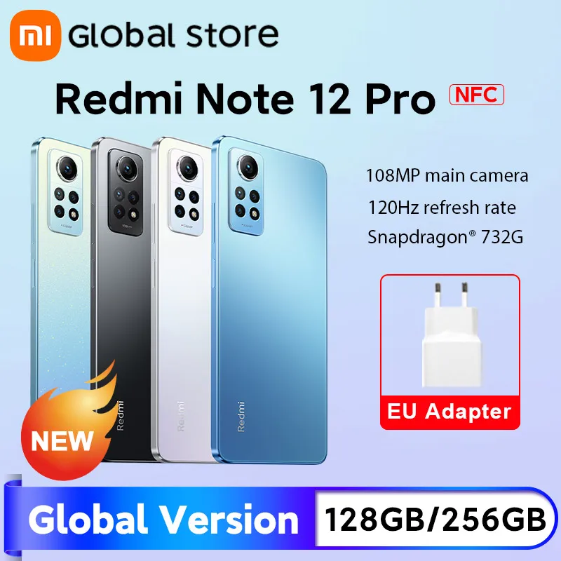 Xiaomi-smartphone-Redmi-Note-12-Pro-versi-n-Global-4G-128GB-256GB ...