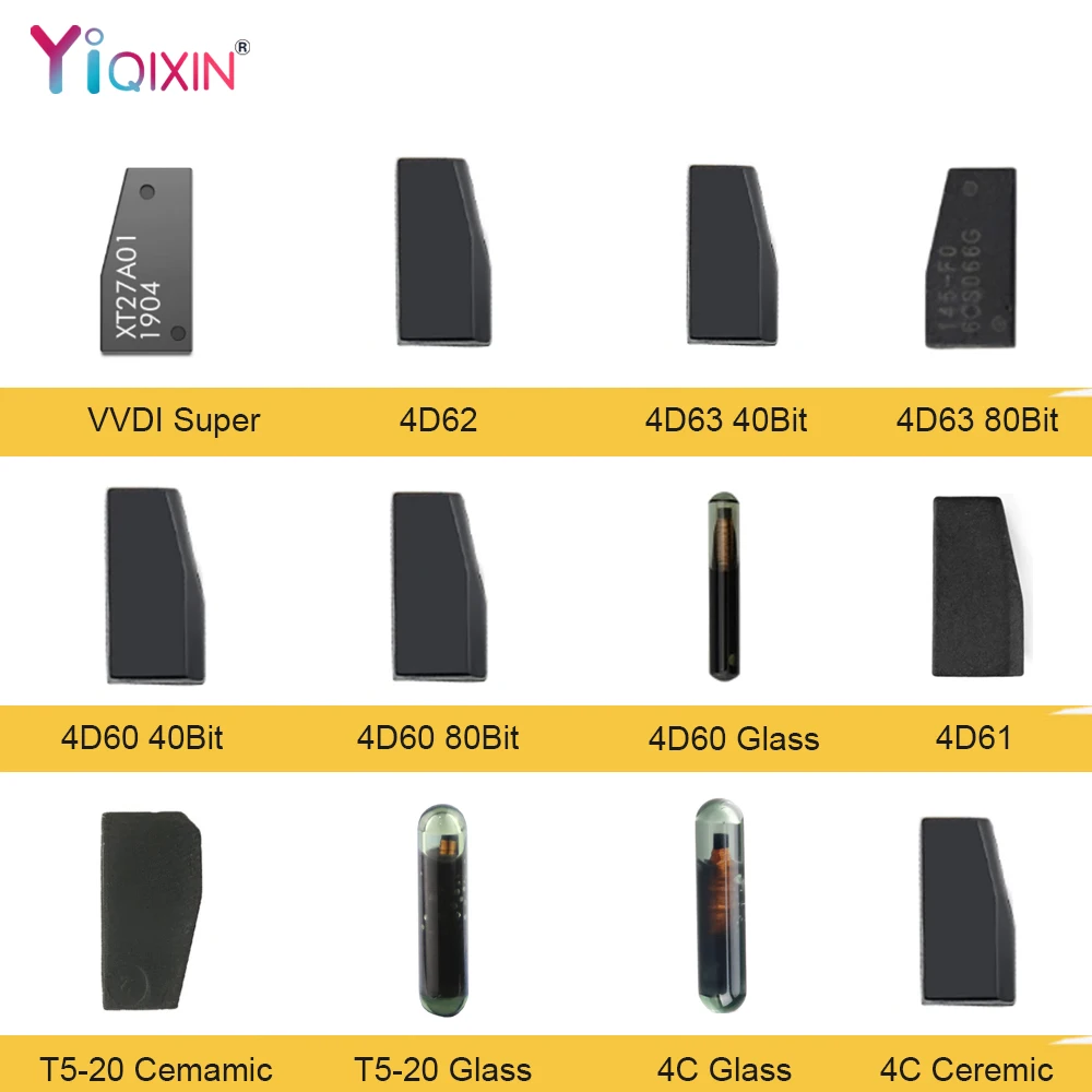 Xhorse Vvdi Super Chip Xt27a01 A66 Transponder Remote Car Key Chip 4d67 ...