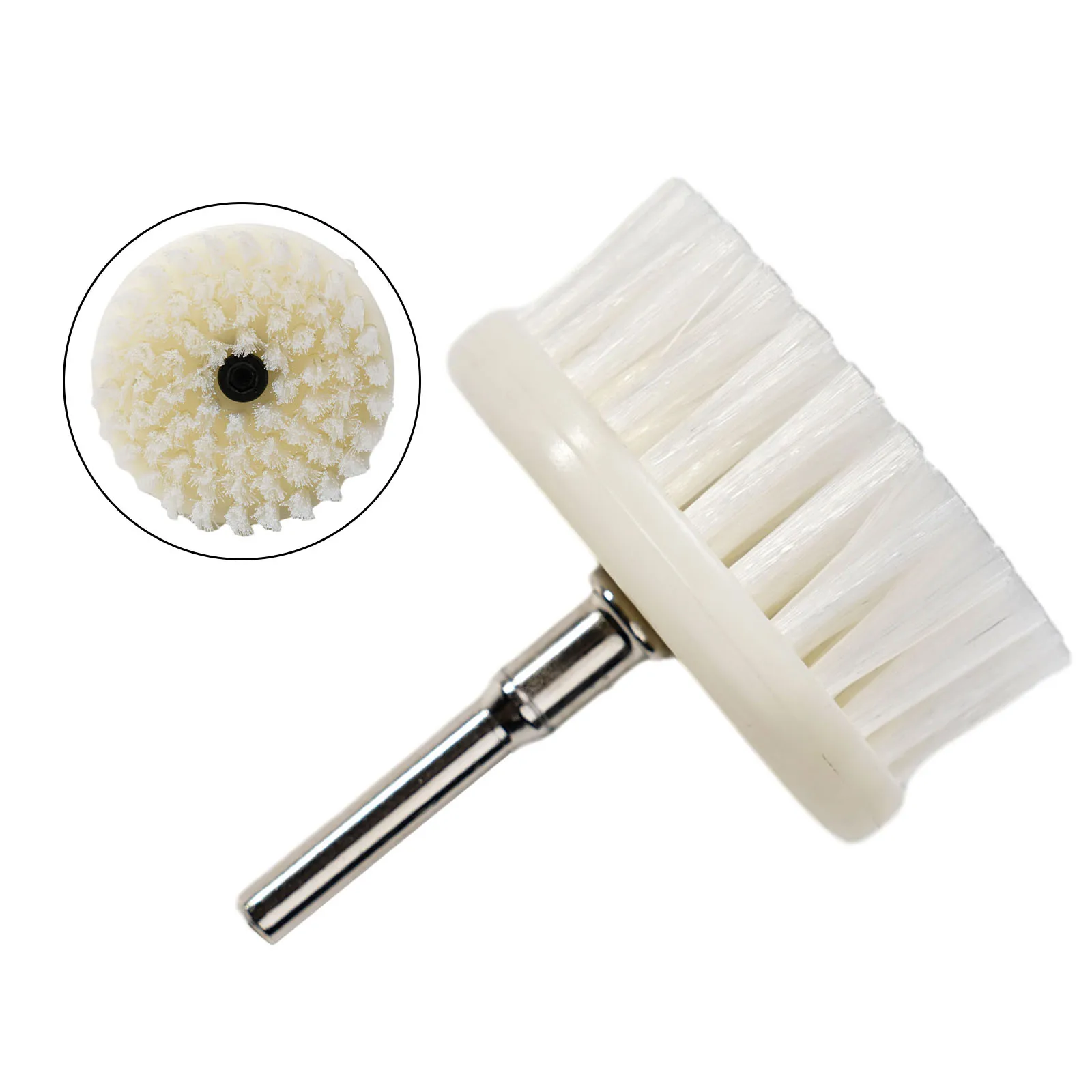 High Quality Soft Drill Powered Brush 1 Pcs White Metal 60mm Diameter ...