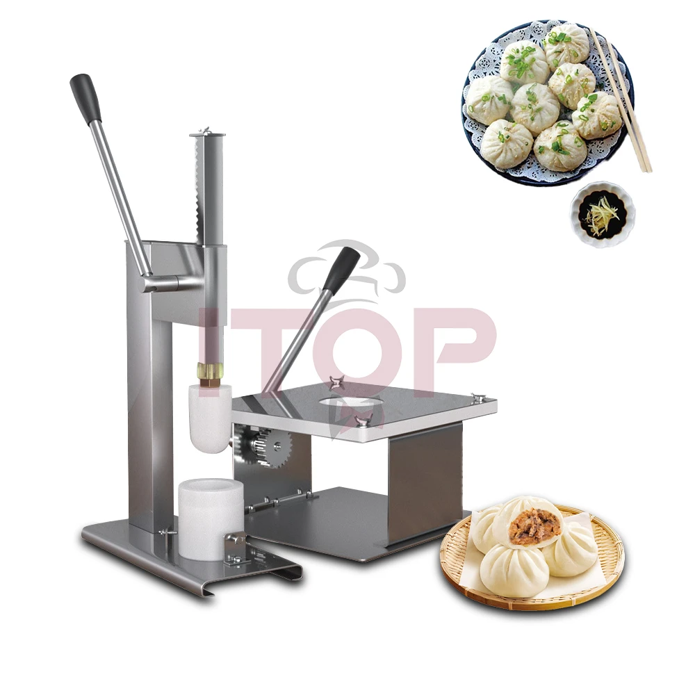 ITOP Steamed Bun Forming Making Machine Manual Steamed Stuff Bun Maker ...